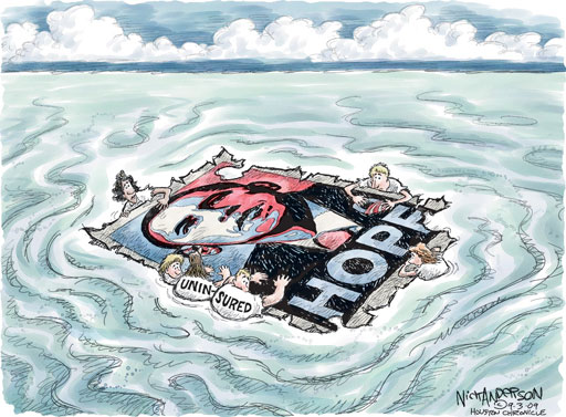 Political Cartoons: "Hope?" by Nick Anderson and Patrick Chappatte ...