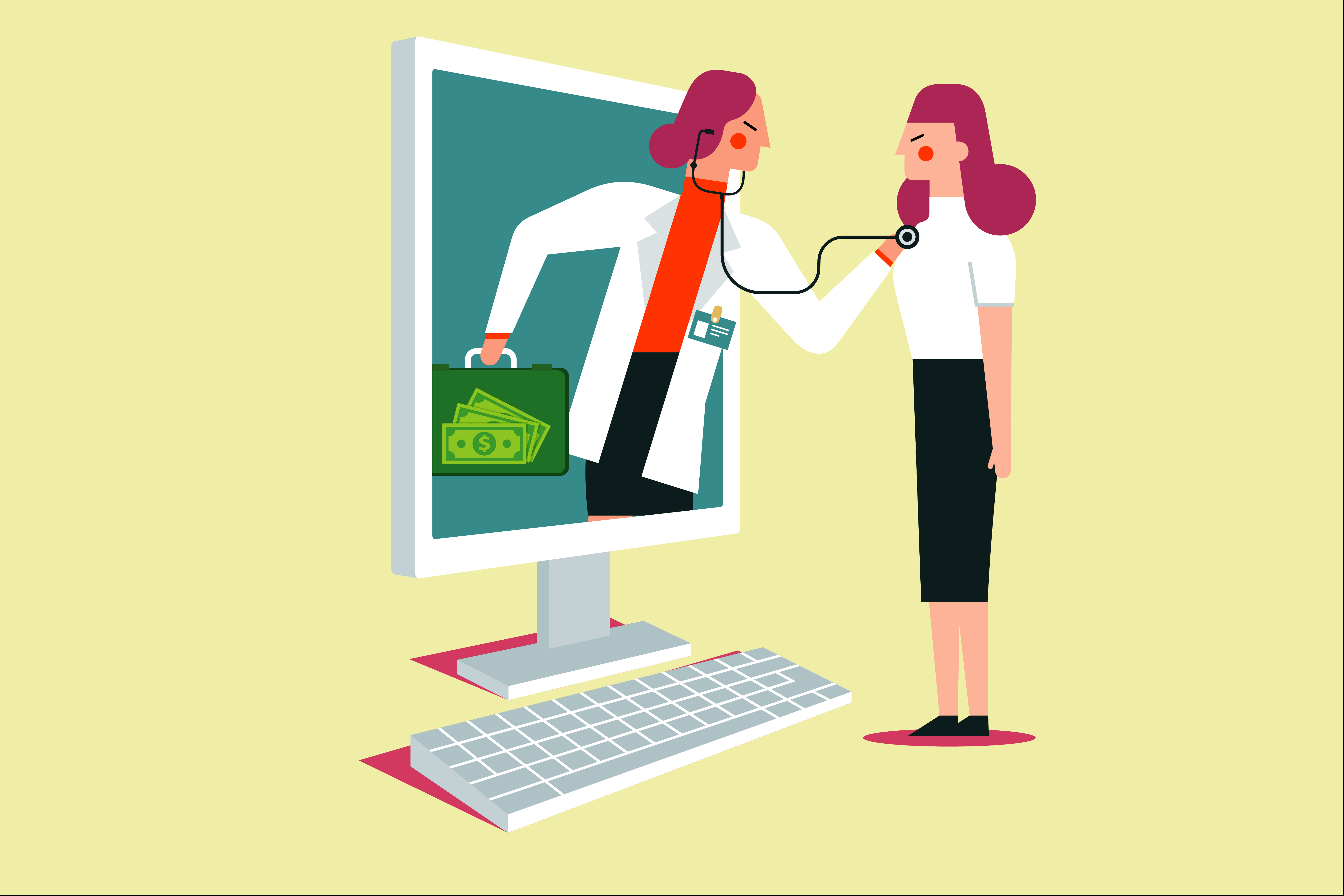 Telehealth Will Be Free, No Copays, They Said. But Angry Patients Are ...